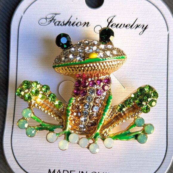 Jewelry | Combo Case Beautiful Blinged Out Rhinestone Pin Crystal ...